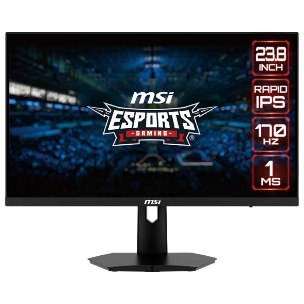 MSI G244F 24INCH 170HZ 1MS GTG FAST IPS FHD FreeSync Premium - MSI